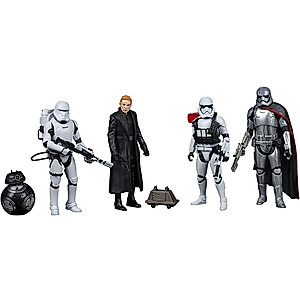 Star Wars Celebrate The Saga Toys The First Order Figure Set, 9,5 cm-Scale Collectible Action Figure 6-Pack, Toys for Kids Ages 4 and Up