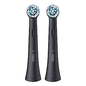 Oral-B iO Ultimate Clean Replacement Brush Heads, Black, 2 Count