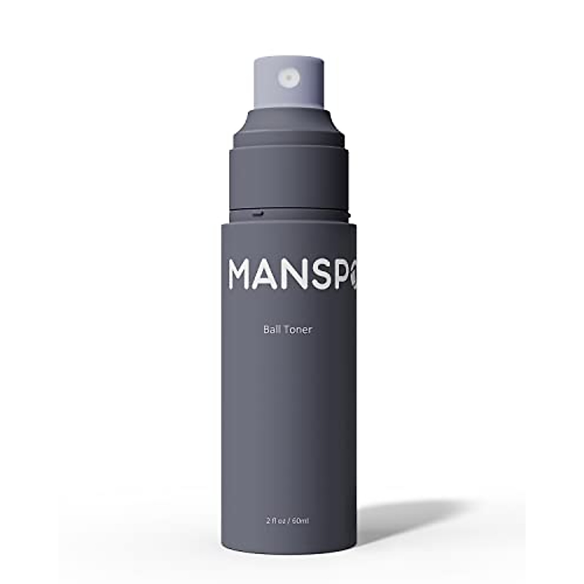 MANSPOT Ball Spray Deodorant for Men, Relieve Inflammation Irritation, Anti-irritant, Neutralize Odor, Natural & Fragrance-Free Body & Groin Spray for Men, 2oz /60ml