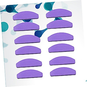 Beavorty Nail Tools 20PCS False Nail File Manicure Nail Board Toenail File Nail Sanding Block Polisher Buffing File Board for feet Mini Nail kit Nail Files Tool False Nails Natural Purple