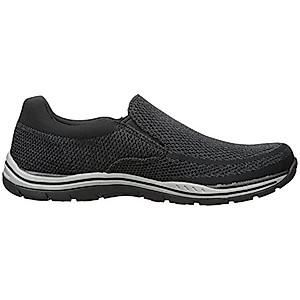 Skechers USA Men's Expected Gomel Slip-on Loafer,Black,10 2W US