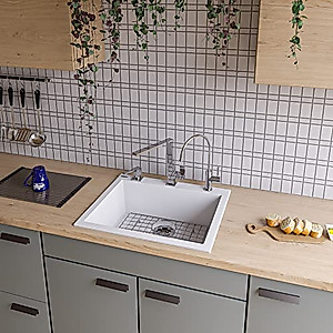 ALFI brand AB2420DI-T Kitchen Sink, Titanium