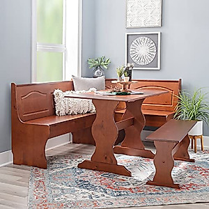 Linon Home Linon Chelsea Walnut Kitchen Nook