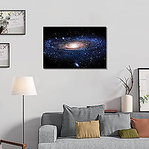Space Poster NASA Galaxy Star Canvas Prints for Wall Decor Unframed 16x24in