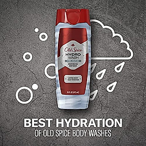 Old Spice Hydro Body Wash Hardest Working Collection Steel Courage, 16.0 oz (Pack Of 4)