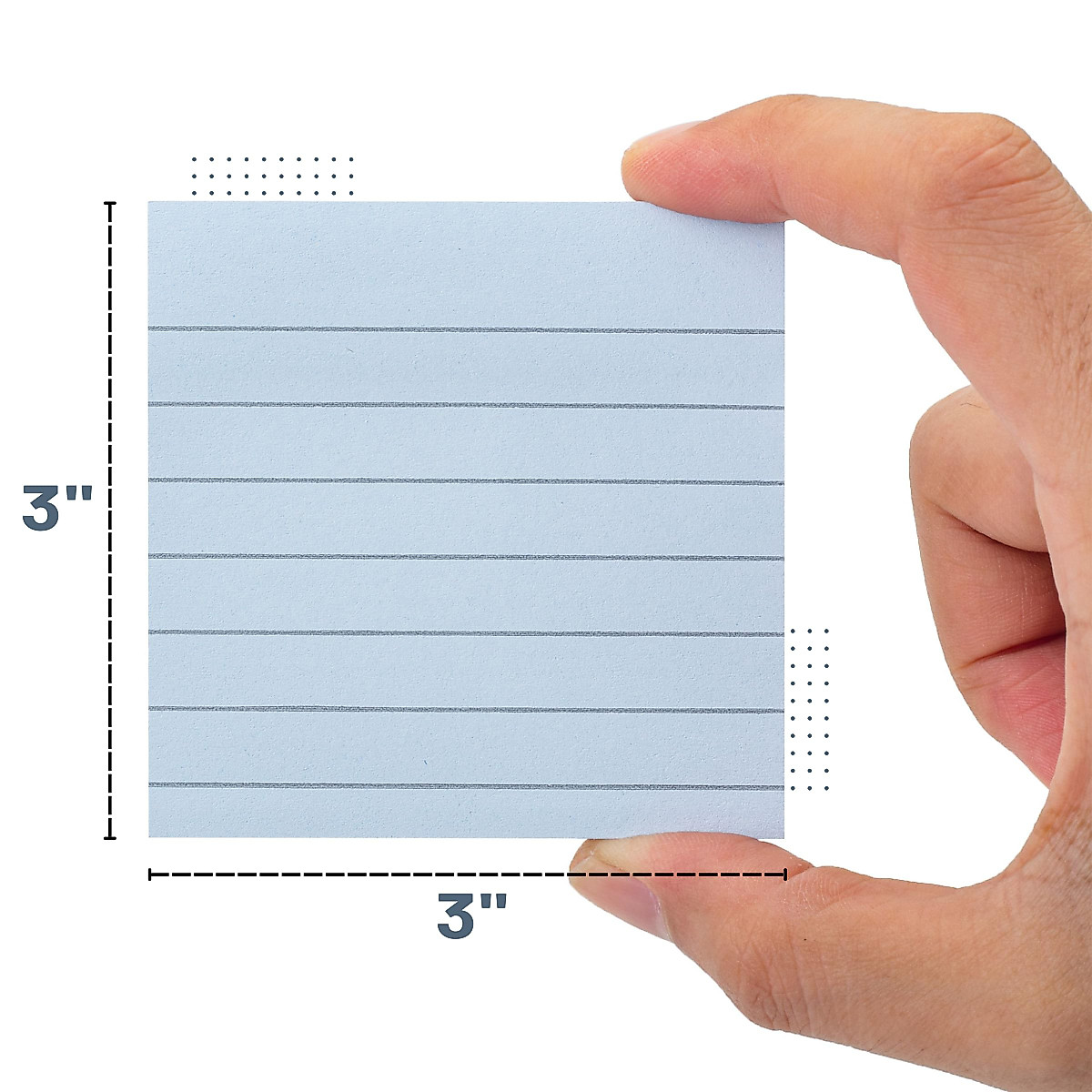 Mr. Pen- Lined Sticky Notes 3x3, 12 Pads, 720 Sheets in Total, Morandi Colors, Sticky Notes with Lines, Sticky Note Pads, Sticky Pads, Sticky Notes Lined, Colorful Sticky Notes, Mr Pen Sticky Notes