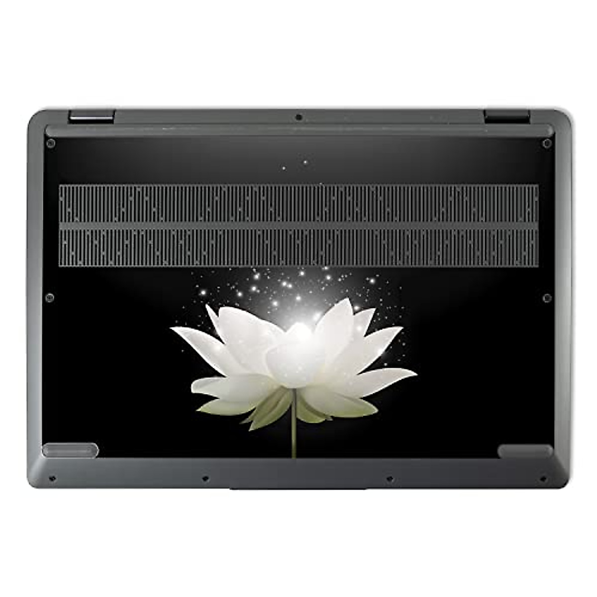 MightySkins Skin Compatible with Lenovo IdeaPad Flex 5 16" (2022) Full Wrap Kit - Twilight Lotus | Protective, Durable, and Unique Vinyl Decal wrap Cover | Easy to Apply | Made in The USA