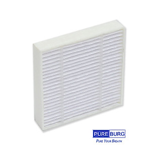 PUREBURG AM99 Replacement True HEPA Filters Compatible with AURORA,4WDKING,KENGEE,TILKOM Electrical Air Purifier AM99,H13 Air Clean 6-Pack