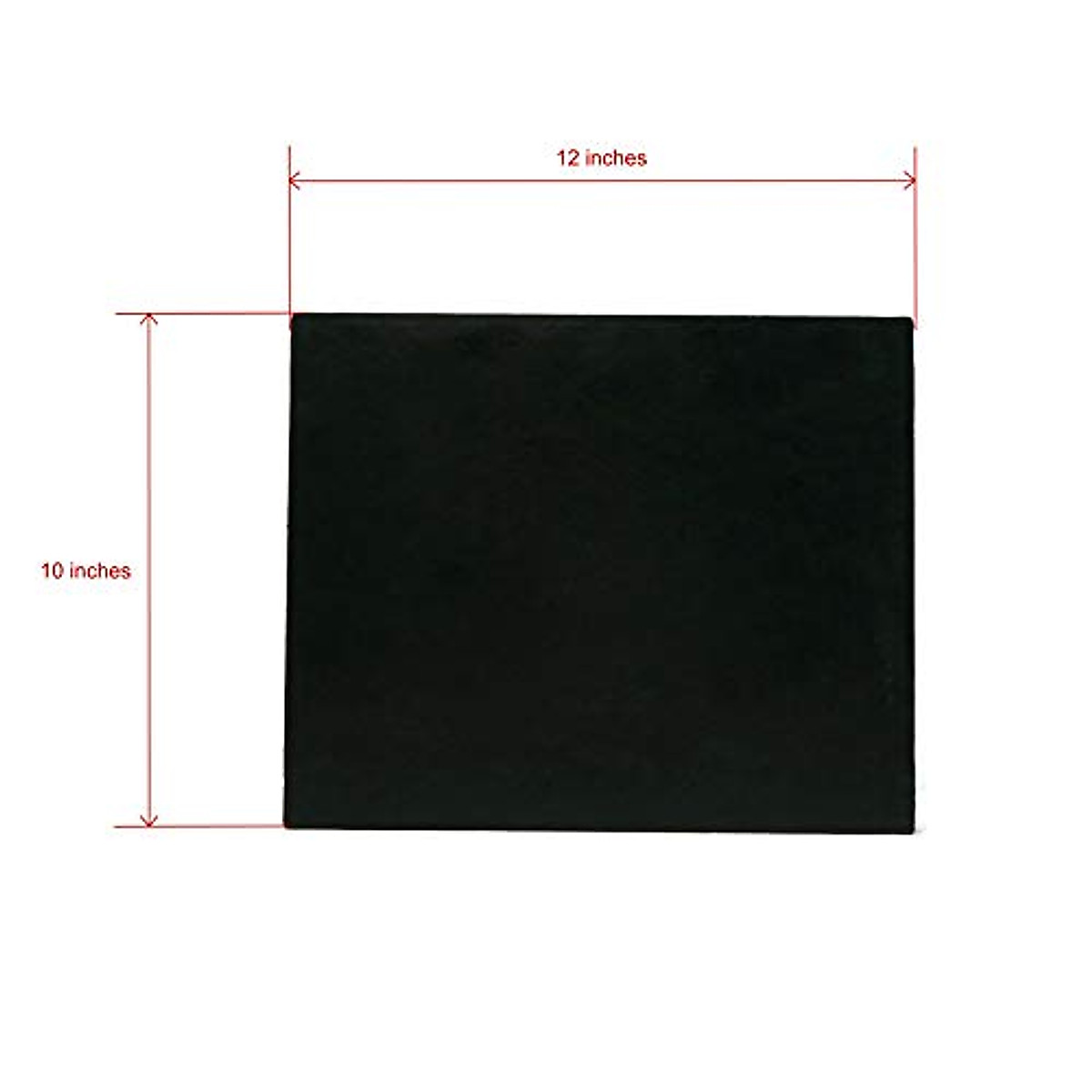 The ROP Shop | (Pack of 2 Pro-Wing PW22 Rubber Edges for Maxim 410128 Snowplow Blade Extension