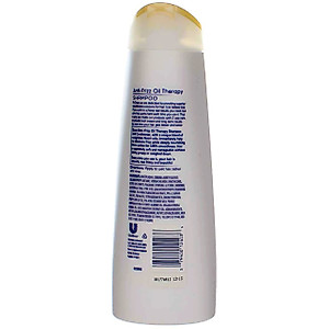 Dove Anti-Frizz Oil Therapy Shampoo With Almond Oil 12 oz ( Pack of 3)