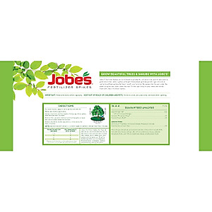 Jobe’s, 01660, Fertilizer Spikes, Tree & Shrubs, Includes 15 Spikes, 12 ounces, Brown