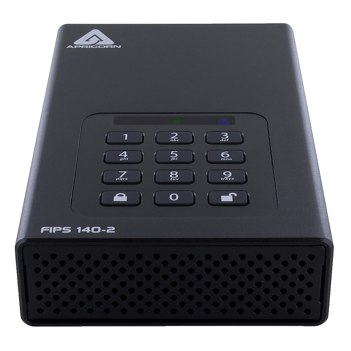 Apricorn 16TB Aegis Desktop Padlock FIPS 140-2 Validated 256-Bit Encrypted Hard Drive (ADT-3PL256F-16TB)