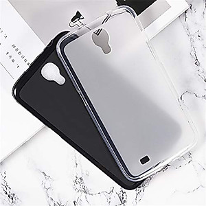 Samsung Galaxy Mega 6.3 I9200 Case, Scratch Resistant Soft TPU Back Cover Shockproof Silicone Gel Rubber Bumper Full-Body Protective Case Cover for Samsung Galaxy Mega 6.3 I9200 (White)