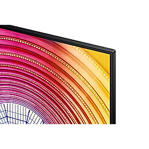 SAMSUNG ViewFinity S60UA Series 24-Inch WQHD Monitor, 75Hz, IPS Panel, USB-C, HDR10 (1 Billion Colors), Height Adjustable Stand, TUV-Certified Intelligent Eye Care (LS24A608UCNXGO),Black