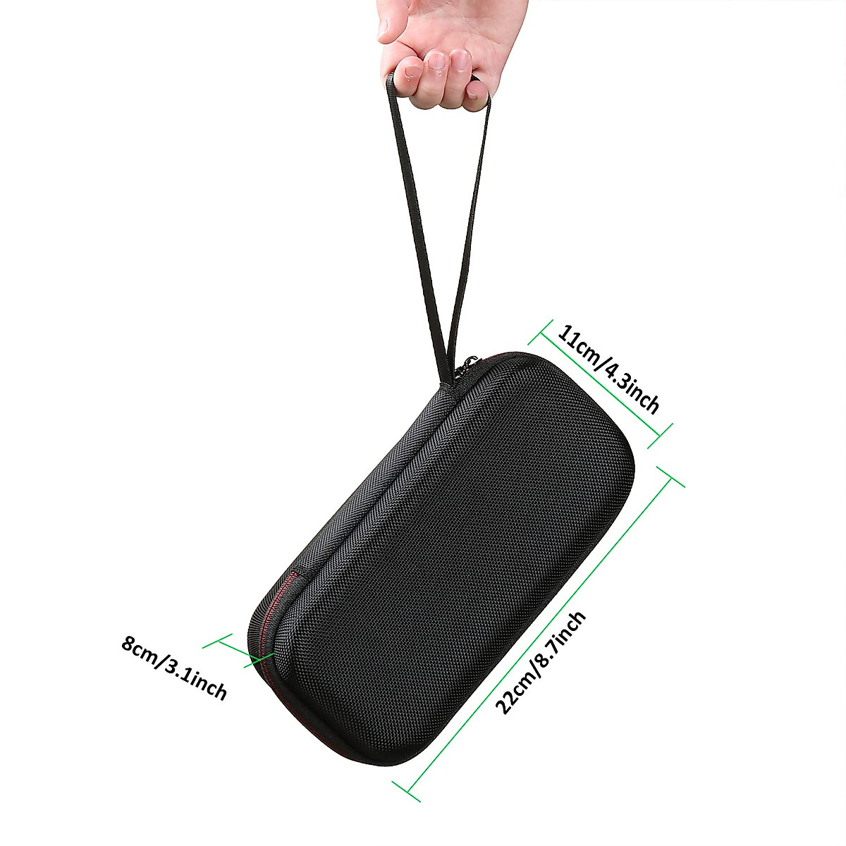 Yaslayp Travel Carrying Case for Soundcore Motion 300 Outdoor Speaker,Protective Hard Bag for Soundcore Motion 300- Suitable for Backyard, Camping, and Hiking (Black)