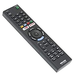 RMT-TX300U Replace Remote Control fit for Sony Bravia TV KD-43X7007E KD-43X700E KD-43X720E KD-49X7007E KD-49X700E KD-49X720E KD-50X690E KD-55X7007E w You Tube YouTube Netflix Shortcut App Key