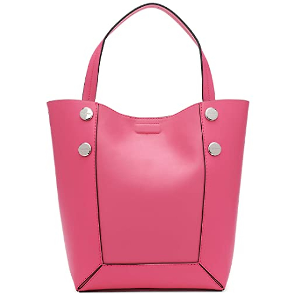 Calvin Klein Quinn North/South Mini Tote Crossbody, Pink Flambe