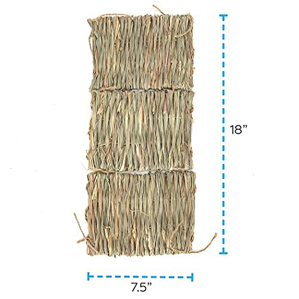 Ware Manufacturing Natural Handwoven Grass Multi-Use Pet Mat for Small Animals