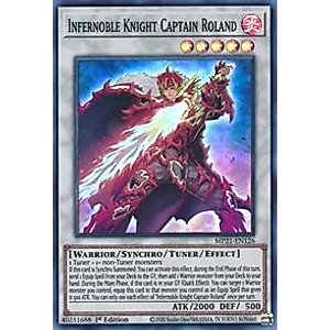 Infernoble Knight Captain Roland - MP21-EN126 - Super Rare - 1st Edition