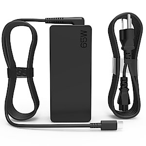 45W 65W USB C Laptop Charger for Dell Latitude Charger 5420 7410 7420 5520 7330 7430 7275 7370 7320 7390 5430 5285 5290 5320 5300 9430, XPS 13, Chromebook, Fast Type C Power Cord Adapter Replacement