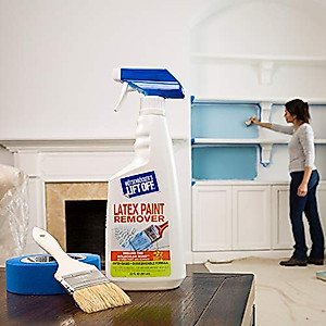 Motsenbocker's Lift Off 41301 22-Ounce Latex Paint Remover Spray is Environmentally Friendly Safely Removes Latex Paint and Enamel and Works on Multiple Surfaces Water-Based and Biodegradable