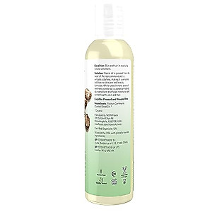 NOW Solutions, Organic Castor Oil, 100% Pure Versatile Skin Care, Multi-Purpose Skin Softener, 8-Ounce