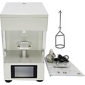 ﻿CNYST Du Nouy Ring Tensiometer Surface Tension Meter Tester with Platinum Ring Method 0-1000mN/m Support Data Storage Password Management Function Real-time Measurement Curve