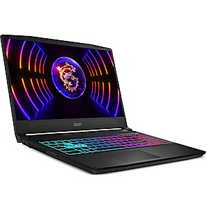MSI Katana 15 Gaming & Entertainment Laptop (Intel i7-12650H 10-Core, 64GB DDR5 4800MHz RAM, 4TB PCIe SSD, GeForce RTX 4070, 15.6" 144Hz Full HD (1920x1080), WiFi, Win 10 Pro) with USB-C Dock