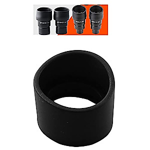 LQ Industrial Eyepiece Cover 2PCS 36mm Inner Diameter Binocular Rubber Eyepiece Eye Guards Cups Shield for 32-36mm Stereo Microscope Eyepieces Eyeshields