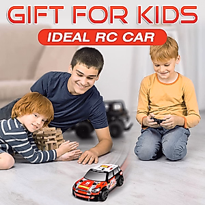 Fast Tiny Remote Control Racing Car Model, Good Looking,Quick Getting Around Super Well Made Nicely Printed and Durable for Kids(Racing)