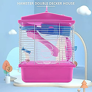 CUSFSRA Pet with Transparent Skylight Double Layer for Pet