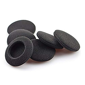 YunYiYi Replacement Sponge Earpad Cups Cushions Compatible with Sennheiser PC2 PC7 Headset Covers Foam (5 Pair)
