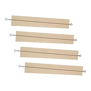 CHILDWEET 4 Sets Sealer Heat Strip Hand Sealer Heating Strip Iron Sealer Replacement Heat Elements Wire Sealer Heating Seal Strips Cloth