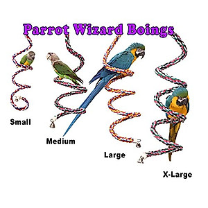 Parrot Rope Boing - Spiral Rope Swing (Medium)