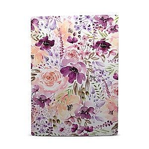 Floral Chaos Art Mix Matte Vinyl Faceplate Sticker Gaming Skin Case Cover Compatible with Sony Playstation 5 PS5 Digital Edition Console and DualSense Controller