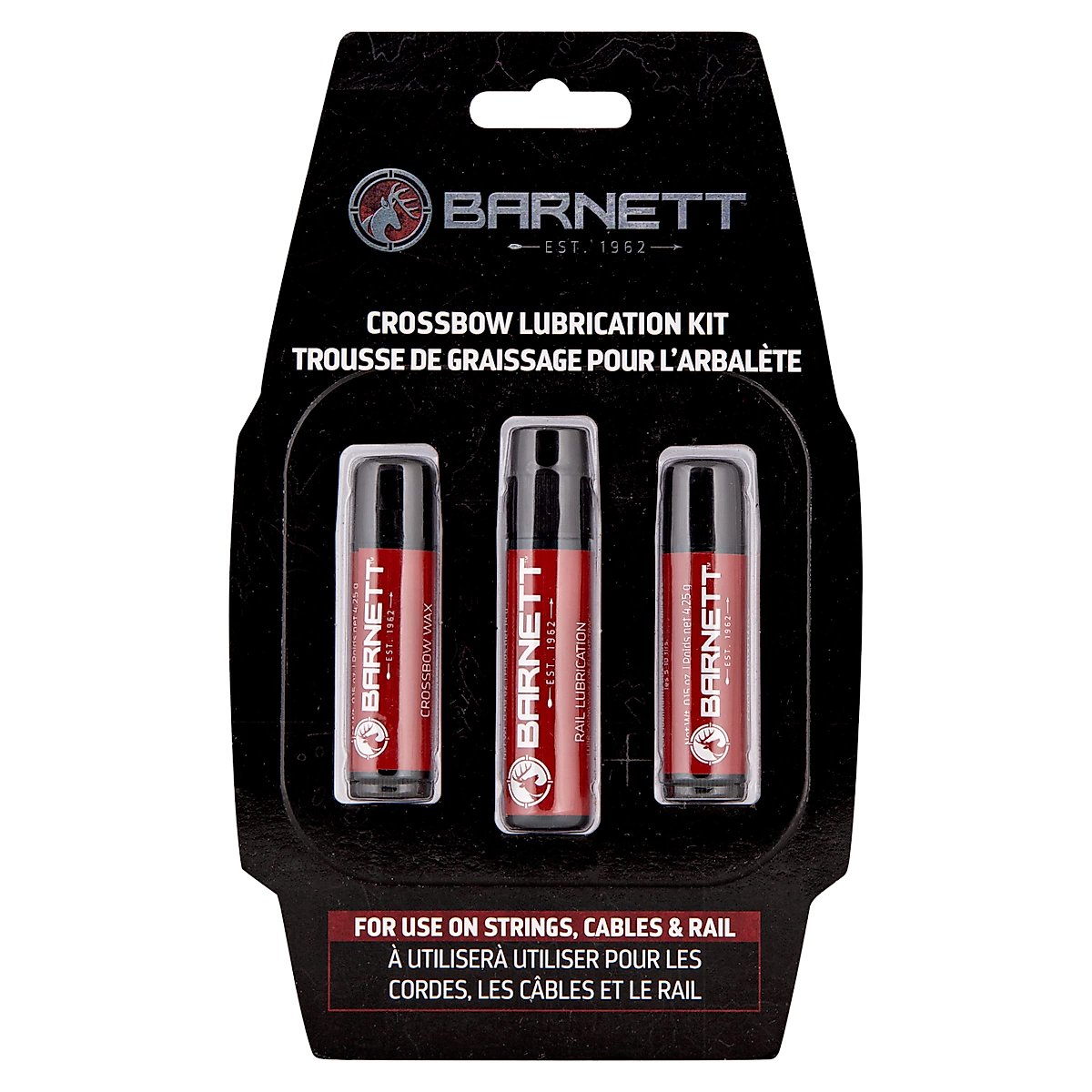 Barnett Crossbow Rail and Lubrication Wax Combo Kit for Strings, Cables, Rail, 1 Rail Lube, 2 Lubewax