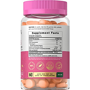 Carlyle Hair Skin and Nails Vitamins | 75 Gummies | with Biotin and Collagen | Gummy Supplement for Women | Strawberry Flavor | Non-GMO, Gluten Free