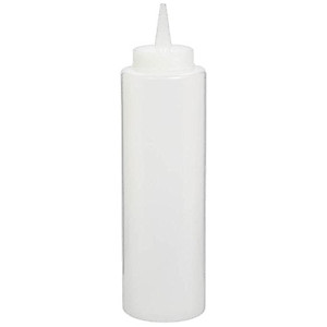 Clear Plastic Condiment Bottles | 2 Ct. | 12 oz.
