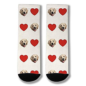 Customized Dog Socks Custom Pet Socks Turn your Dog Picture into Custom Socks Cat Socks Unisex