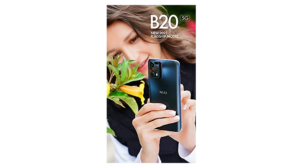 NUU B20 5G - Unlocked Smartphone with 48MP Camera