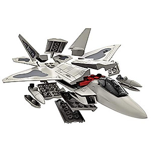 Airfix Quickbuild Lockheed Martin Raptor Airplane, Multi