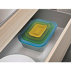Joseph Joseph Nest Glass Storage Dishes - Multi-Colour, Set of 4