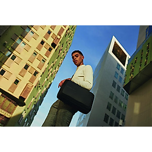 XDDesign P705.571 Bobby Bizz Anti Theft Compact Travel Laptop Backpack and Briefcase with USB Port, Integrated Lock, and Hidden Compartments, Black