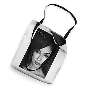 Mya Close Up Black & White Tote Bag