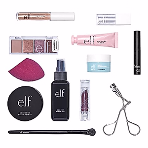 e.l.f. Cosmetics Snow One Loves You More 12 Day Advent Calendar, 12 Skin Care & Makeup Products For Creating A Flawless Look, Vegan & Cruelty-Free