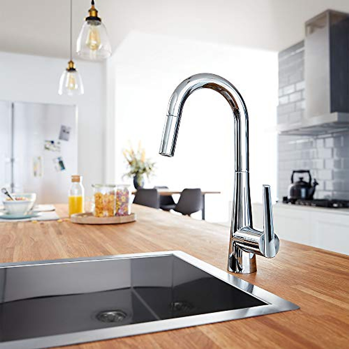 GROHE 32283003 Zedra Kitchen Faucet, Chrome