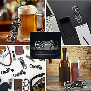 LKKCHER Racing Car Gifts for Men Women, Novelty Racing Car Bottle Opener, Birthday Gifts Christmas Gifts for Men Grandpa Boyfriend Husband, Racing Gifts Stocking Stuffers for Men Dad Adults