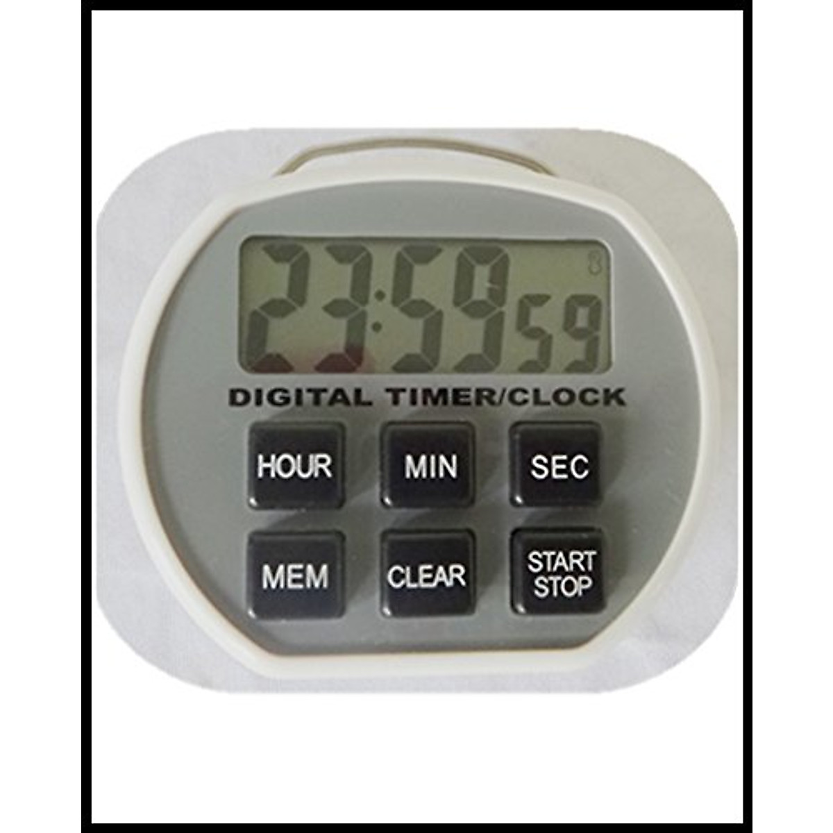 Boone Hearth Digital Food Thermometer/Kitchen Timer/Stopwatch/Clock