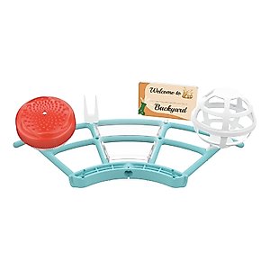 NETVUE Birdfy Pro Perch - Wider Extension Perch to DIY Add-ons Including Suet Ball, Mini Hummingbird Feeder, Fruit Holder, Jelly Feeder and Welcome Card, Ideal for Bird Lover