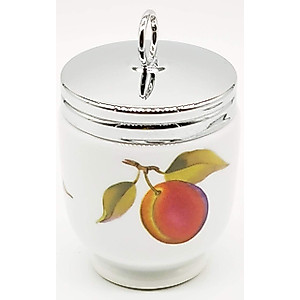 Royal Worcester Evesham Gold Porcelain 2-1/4 x 3-Inch King Size Egg Coddler